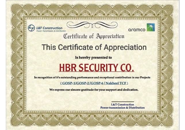 HBR TRADING CO LTD - Security Solutions